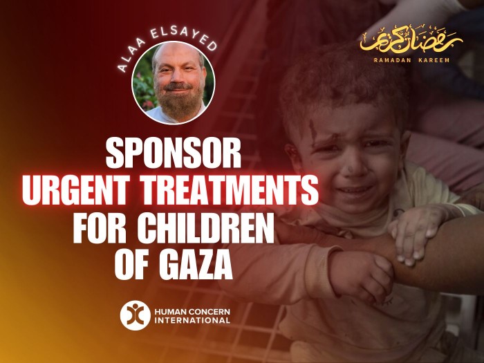 HCI - Sponsor Urgent Treatments for Children in Gaza w/ Alaa El Sayed | LaunchGood | LaunchGood